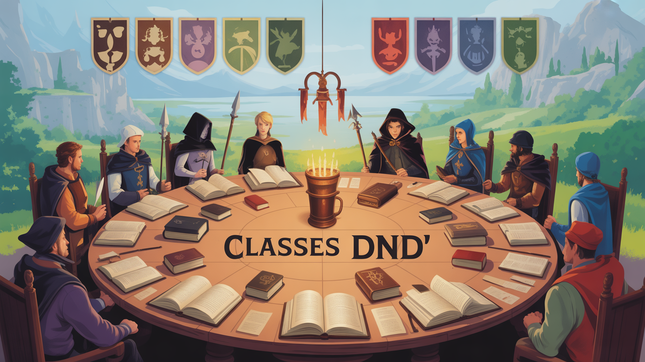 Choisir sa classe D&D en 2024 : le guide complet et comparat