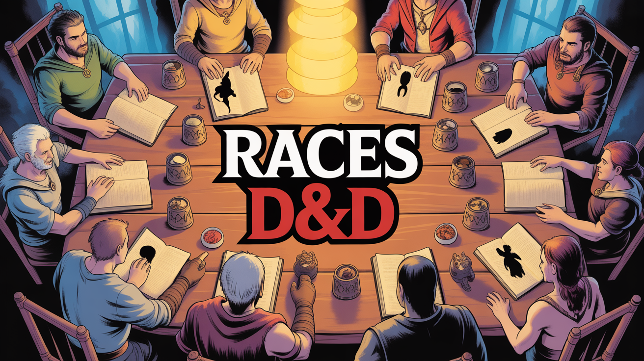 Explorer les races dans Donjons & Dragons pour créer un