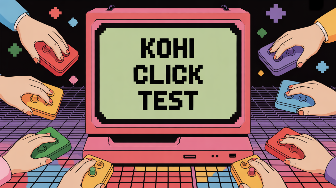 kohi click test : l’outil préféré des joueurs Minecraft pour